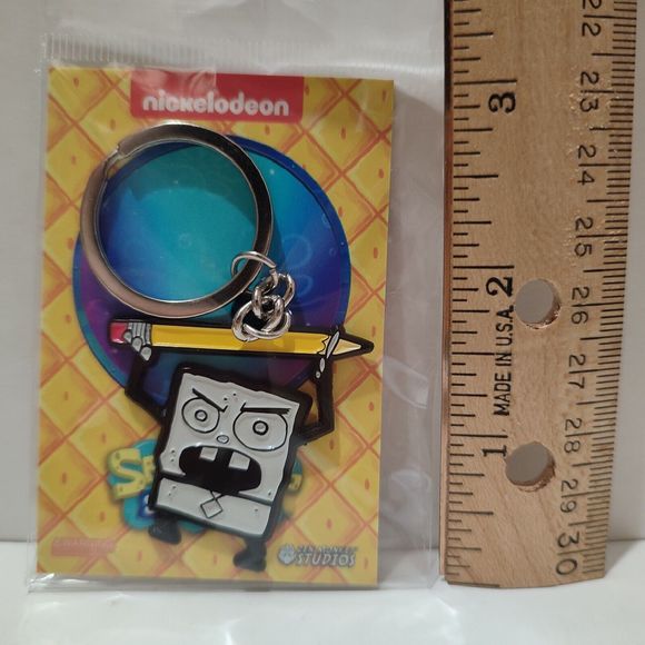 Nickelodeon | Accessories | Spongebob Squarepants Doodlebob Keychain ...